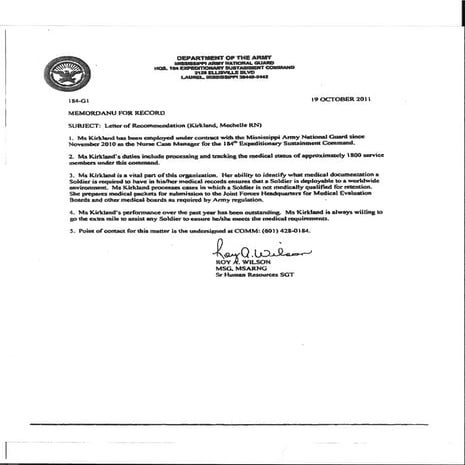 LOR Wilson, Roy | PDF