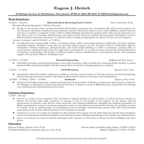 Eugene Hettich Resume 4-20-15 (3) | PDF