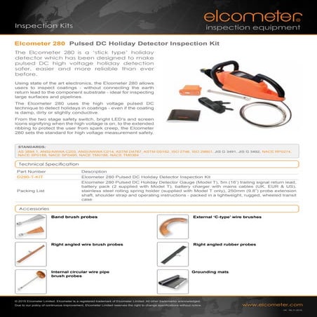 DC Holiday Detectors for Holiday Test | PDF