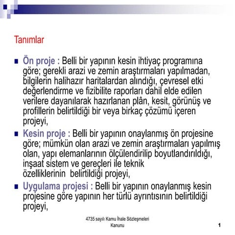 4735 SAYILI KANUN HAKKINDA DOKÜMANDIR.ppt