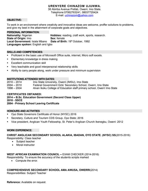 CV HIB | DOCX | Legal Services Industry | Industries