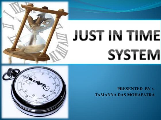 Just In Time (JIT) | PPTX | Mechanical and Industrial Engineering ...
