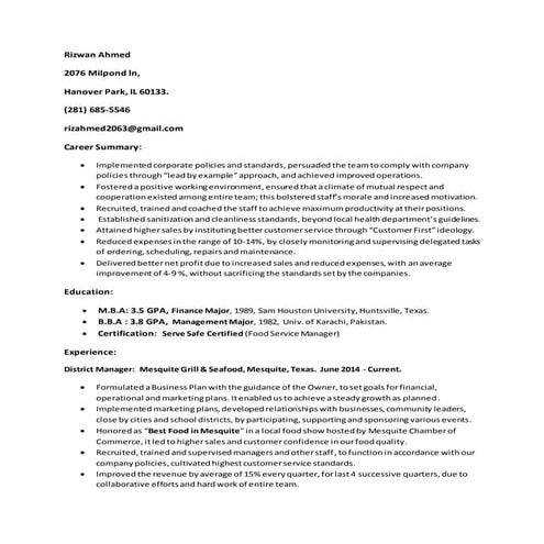 William Perez Resume | DOCX