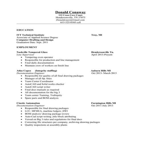 Curtis Kaiser - Intern Presentation | PPTX