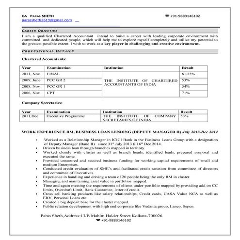 CV_ Paras Sheth | PDF