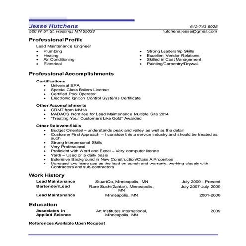 JESSE'S RESUME.2 | PDF