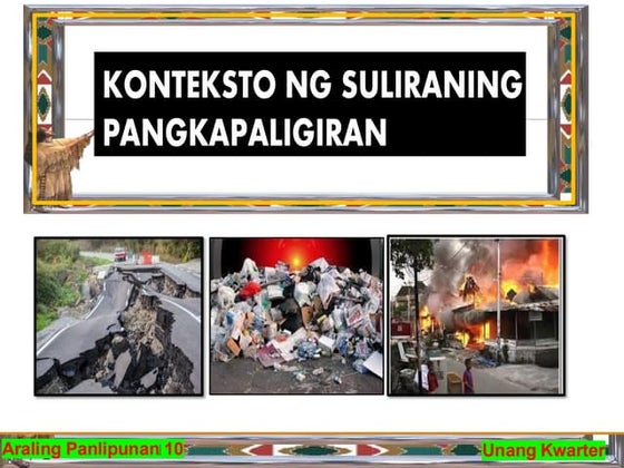Mga suliraning pangkapaligiran | PPTX