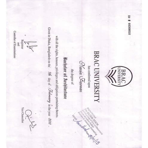 BRAC University-Dean Certificate 2_For excellent result