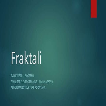 Fraktali | PPTX