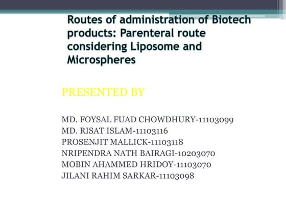 Introduction to Platform technology.ppt | Pharmaceutical Industry ...