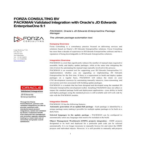 Datasheet_Forza_Packman_JDE E1_9 1 | PDF