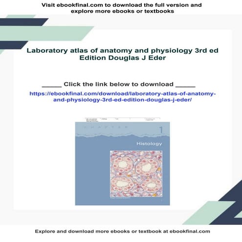 Laboratory atlas of anatomy and physiology 3rd ed Edition Douglas J ...