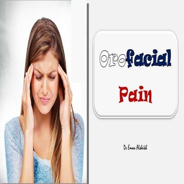 477947848-Orofacial-pain-ppt.ppt.......... | PPT