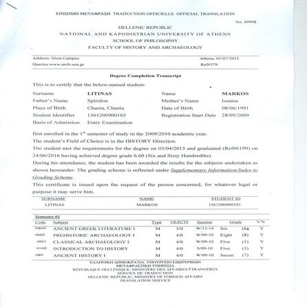 6) completion transcript english | PDF