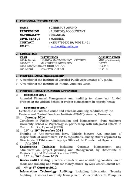 NASEEM SAHAR CV | PDF