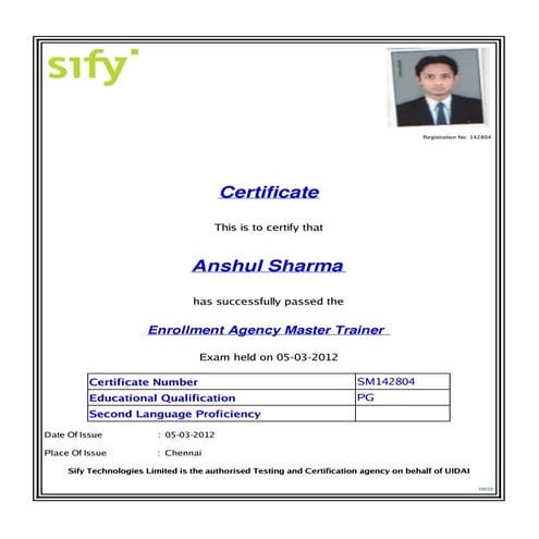 Master Trainer | PDF