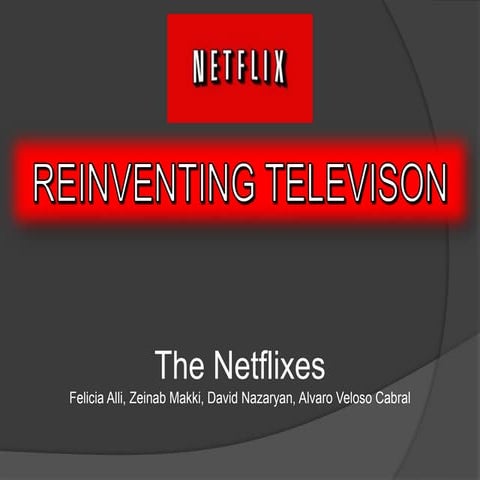 Netflix a company that did well in recession | PPTX