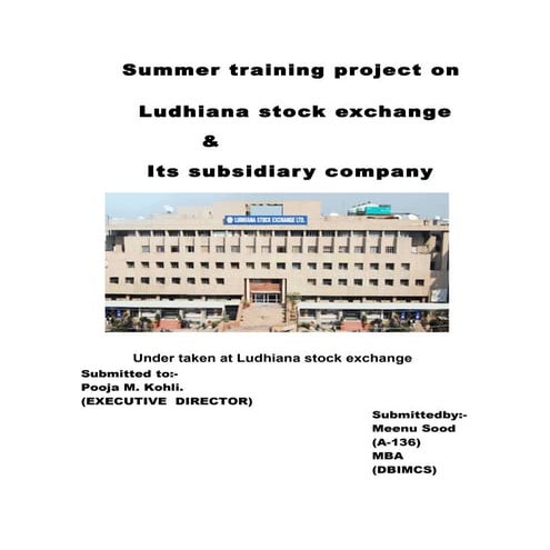 47975483 summer-training-project | PDF
