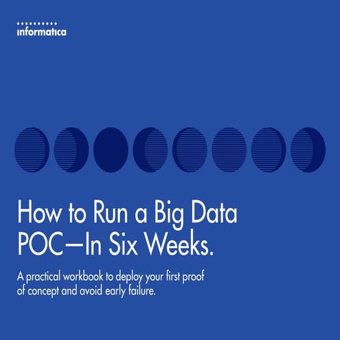 How to Run a Big Data POC in 6 weeks | PPT