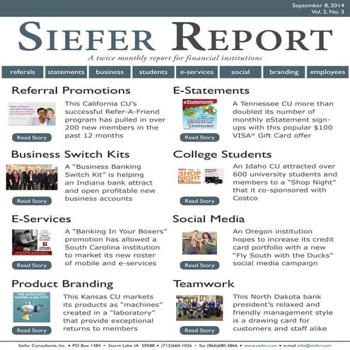 Siefer Report Sep 14 | PDF