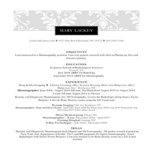 Resume- Krystal Lecher | DOCX