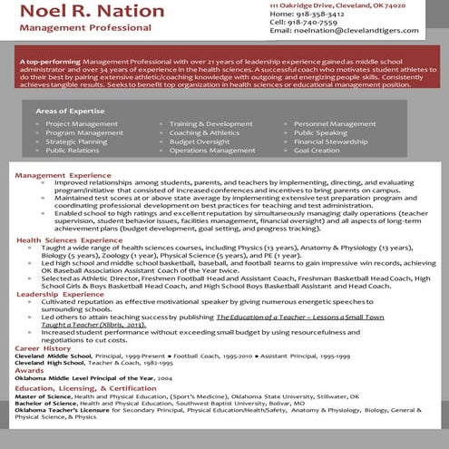 resume update - Noel | DOCX | Professional School | Postgraduate Education