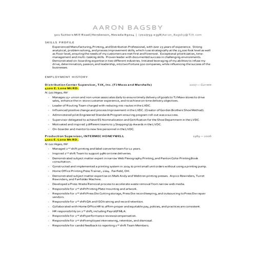Sandy's Resume | DOCX