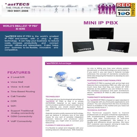 mini-ip-pbx-brochure | PDF