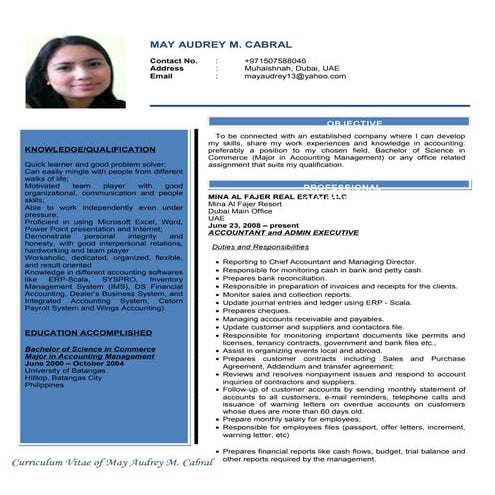 MAY CV-new | DOC