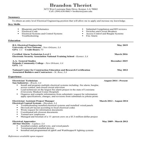 Brandon's Resume | PDF