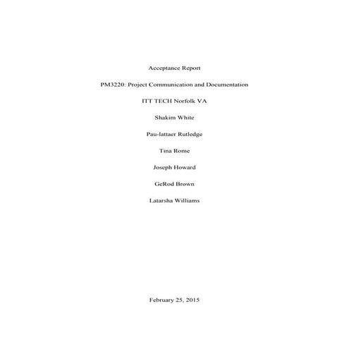 Acceptance_Report | DOCX