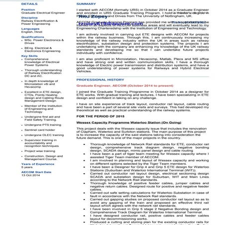 URS CV_Ritu Zopey_new | PDF