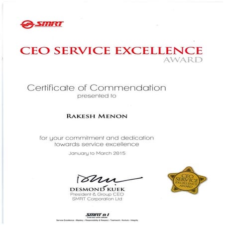 CEO Award | PDF