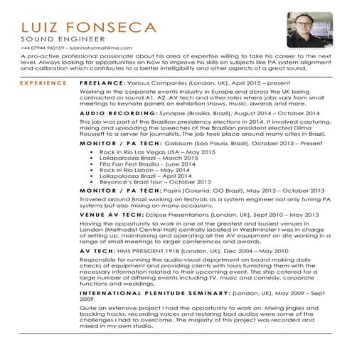 Marco Porras Resume | PDF