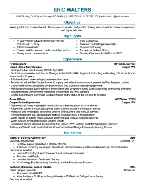 Resume Dec 2016 | PDF