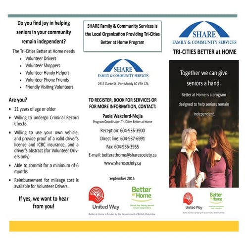 Updated Tri-Cities Better at Home Brochure 2015 | PDF