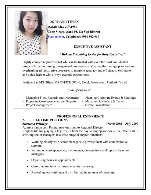 JOB DESCRIPTION - PA TO DIRECTOR | PDF | IT and Internet Support | Internet