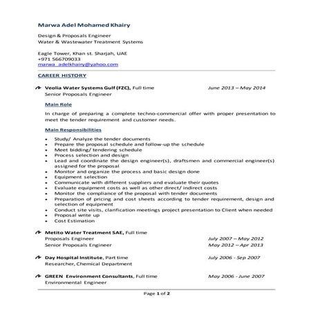 Resume - General | DOCX