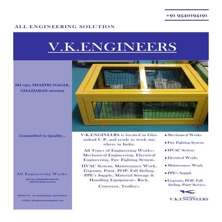 V.K.ENGINEERS PROFILE | PDF