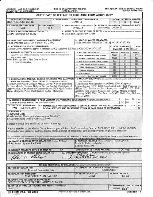 Soldier's Training Guide to the Officer Record Brief_02MAY12 | PDF