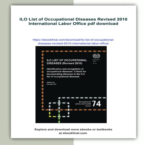 ILO List of Occupational Diseases Revised 2010 International Labor ...