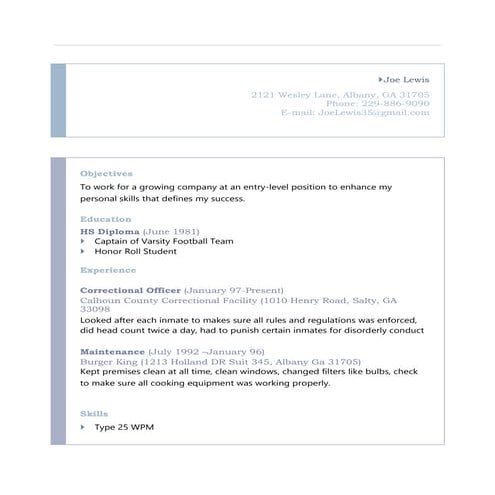 Jim Dibble Resume | DOCX