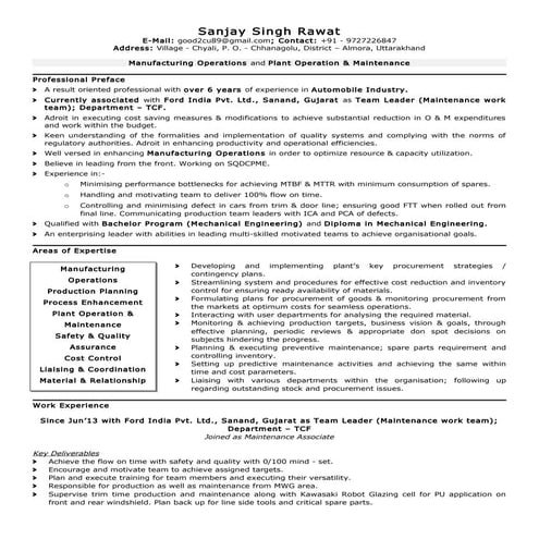 resume_Sanjay_ (1) | DOC