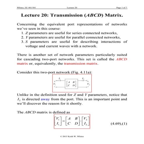 481 lecture20 | PDF