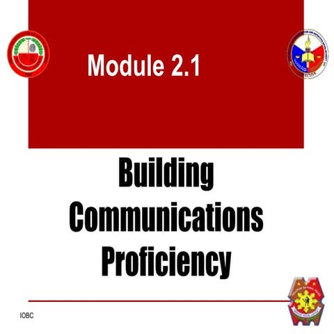 Building-Communications-Proficiency | PPTX