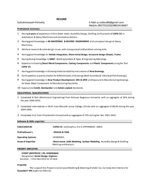 Subrahmanyam Polisetty presentations