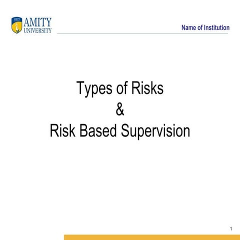 483f1 Types Of Risks And Rbs | PPT