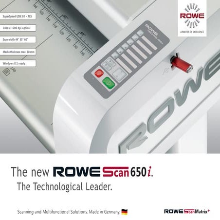 ROWE SCAN | PDF