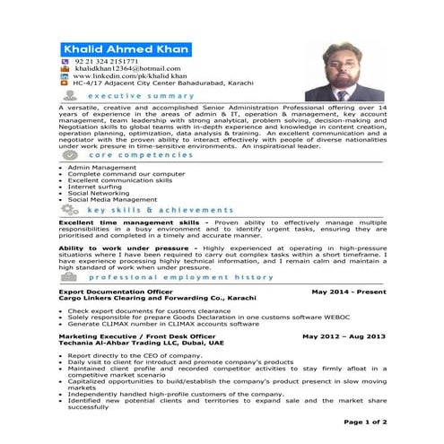 UPDATED C.V. - PROFESSIONAL AND OTHERS | DOC