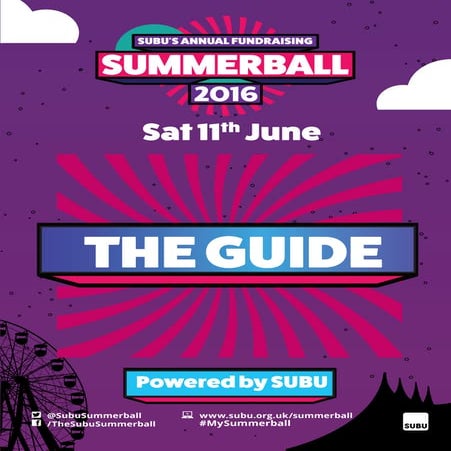 Summer Ball Event Guide online version | PDF | Music | Entertainment